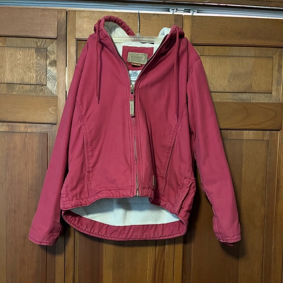 Jackets & Coats | Small Pink Schmidt Workwear Womens Jacket | Poshmark
